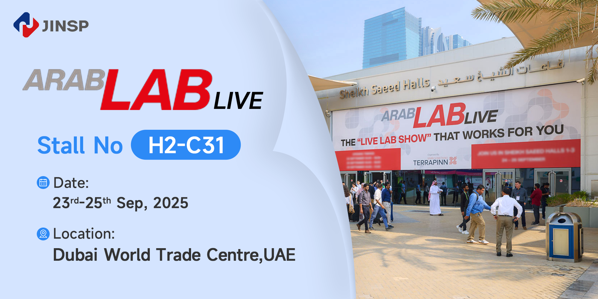 News - Exhibition | See you soon at Arab Lab Live 2025